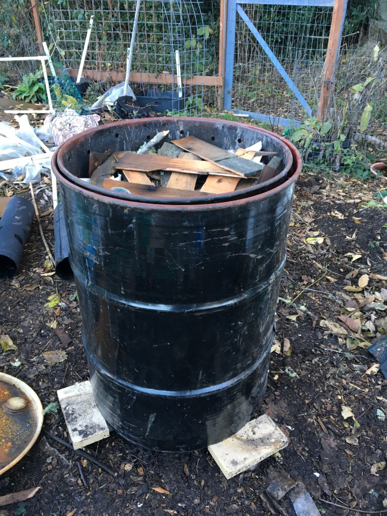 Perfecting The Biochar Kiln – Tinker's Blessing